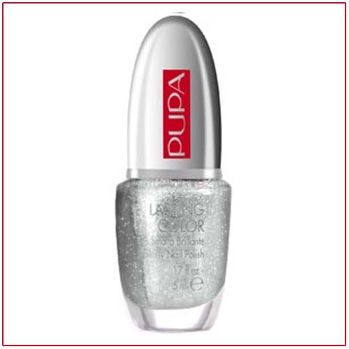 Vernis à Ongles Lasting Color Precious Colors Silver 801 Pupa - Flacon 5ml